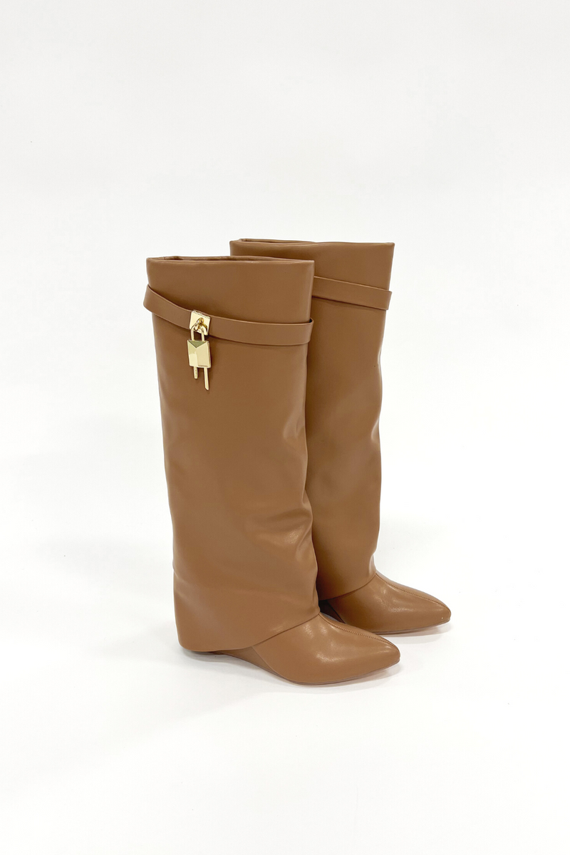 Kelly Tall Fold Over Boot – fab'rik